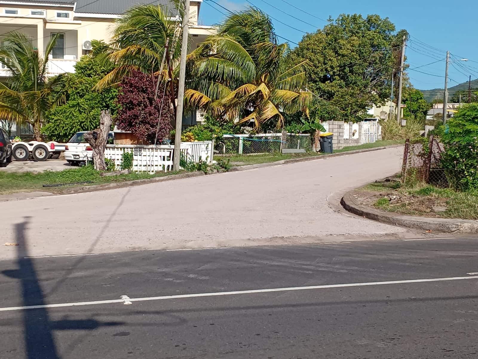 Roadwork in Full Swing Near Sugar Factory Road, Basseterre - Ministry ...